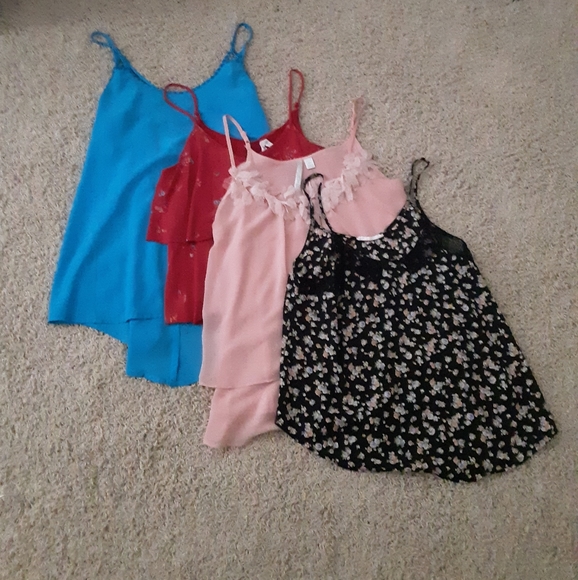 Multiples | Tops | Variety 4 Tank Tops | Poshmark